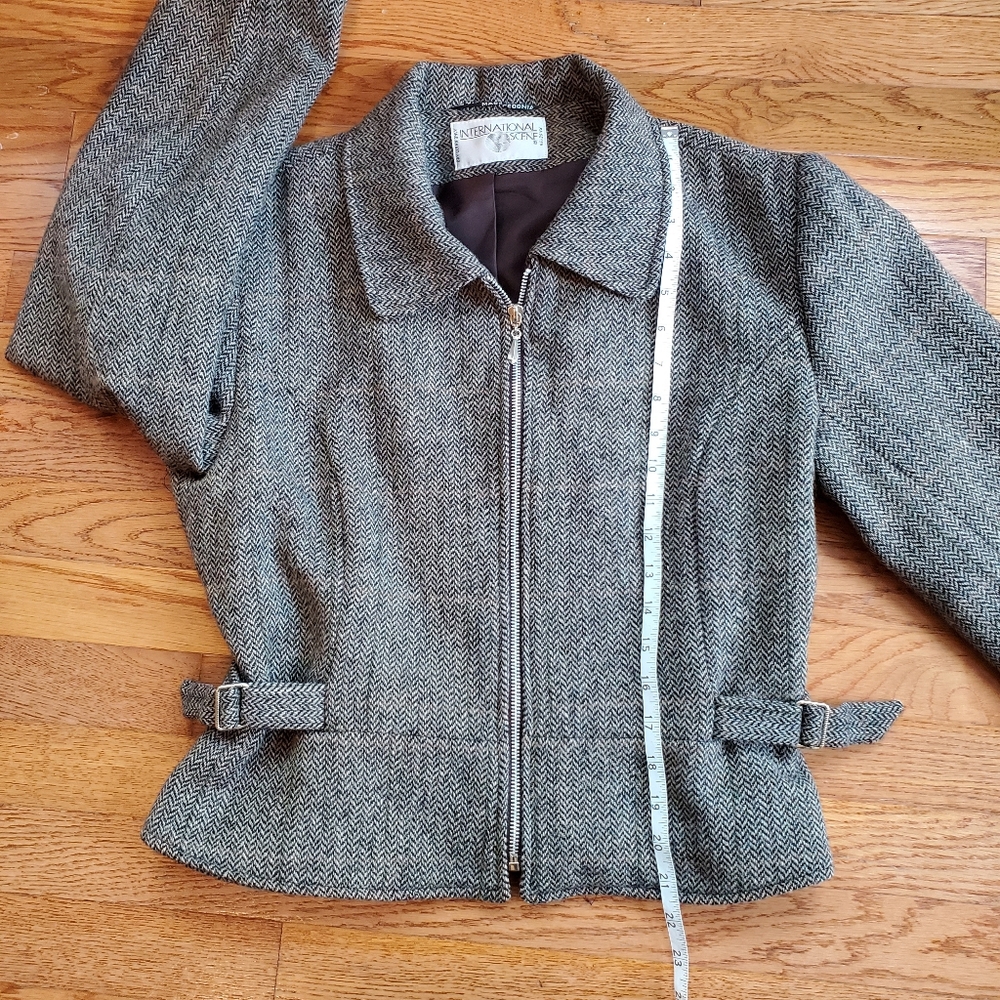 Vintage International Scene Tweed Jacket - Gem